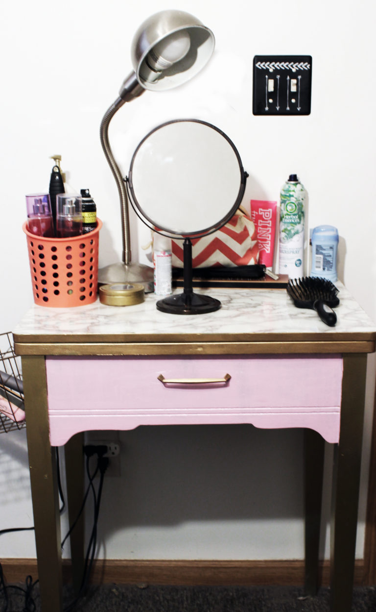 Liz Valpatic's "Quick and Dirty Vanity Revamp"