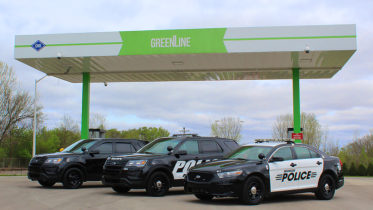 GreenLine Compressed Natural Gas Station Dedicates New Police ...