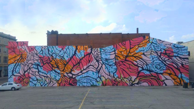 painted building — Muncie Journal