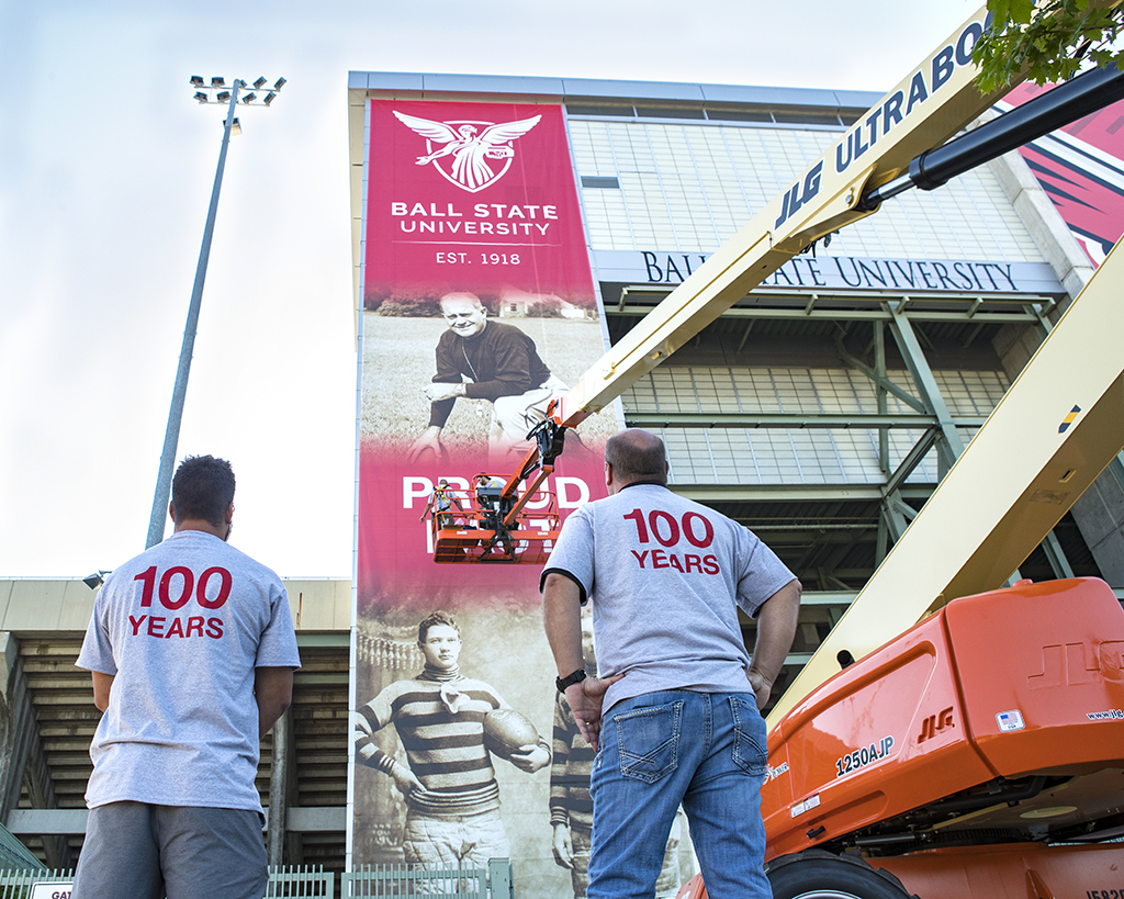 New Look For Ball State’s Scheumann Stadium