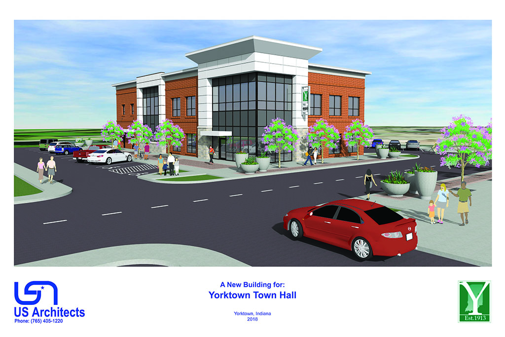 Town Hall Rendering – Muncie Journal