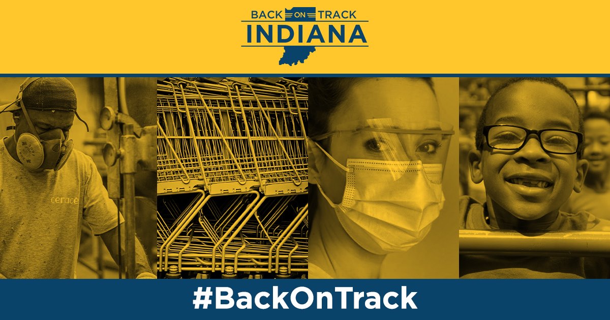 Indiana Governor Eric Holcomb Announces 'Back On Track Indiana' Plan ...